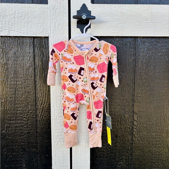 little moo creations | One Pieces | Mcdonalds Food Print Kids One Piece ...